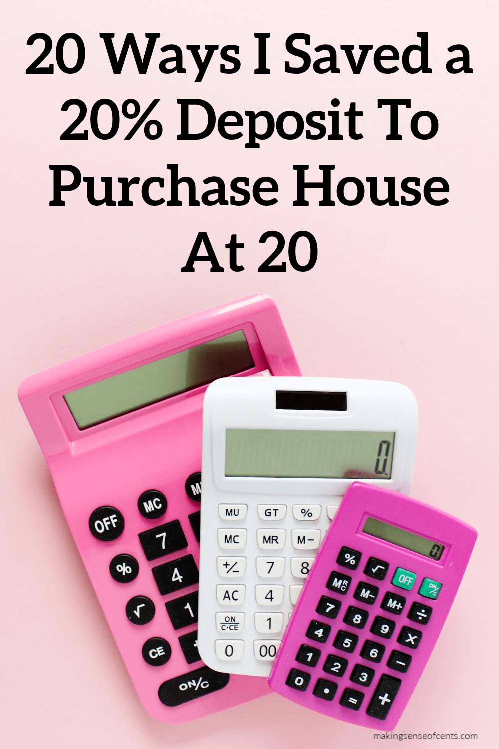 20 Ways I Accomplished Saving For a Deposit To Purchase My First ...