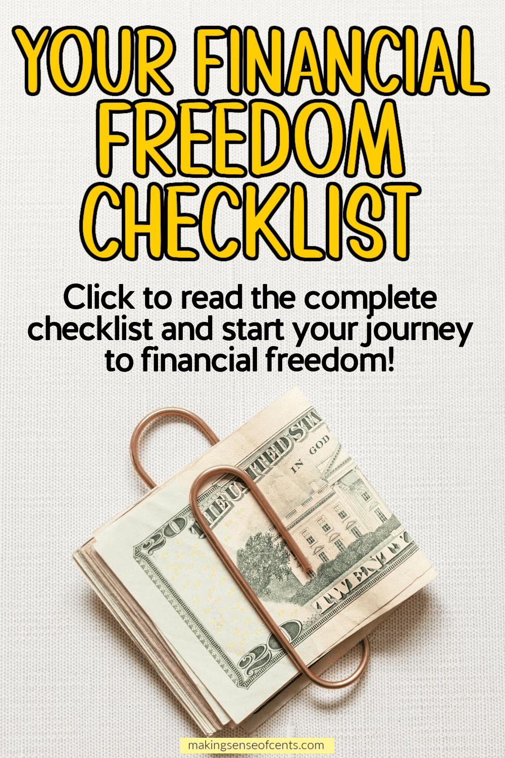 Your Financial Freedom Checklist