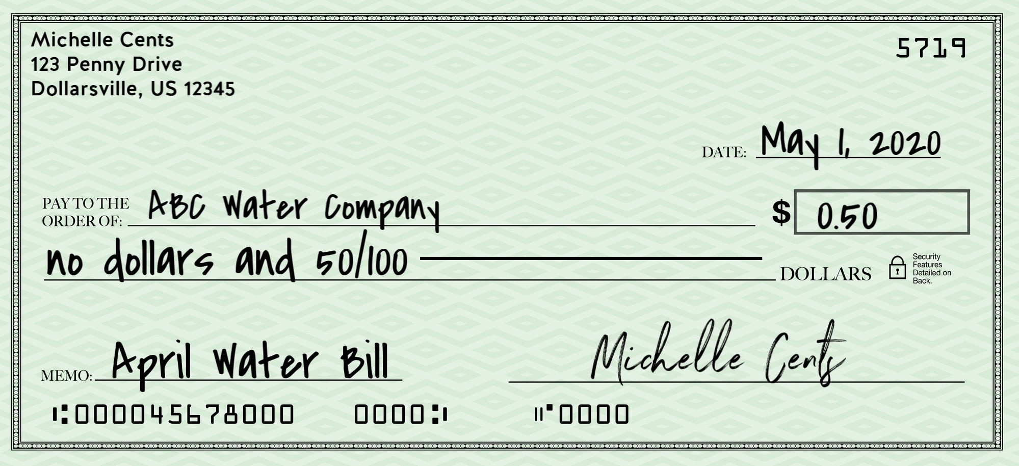 How To Write A Check A Step by Step Guide To Fill Out A Check