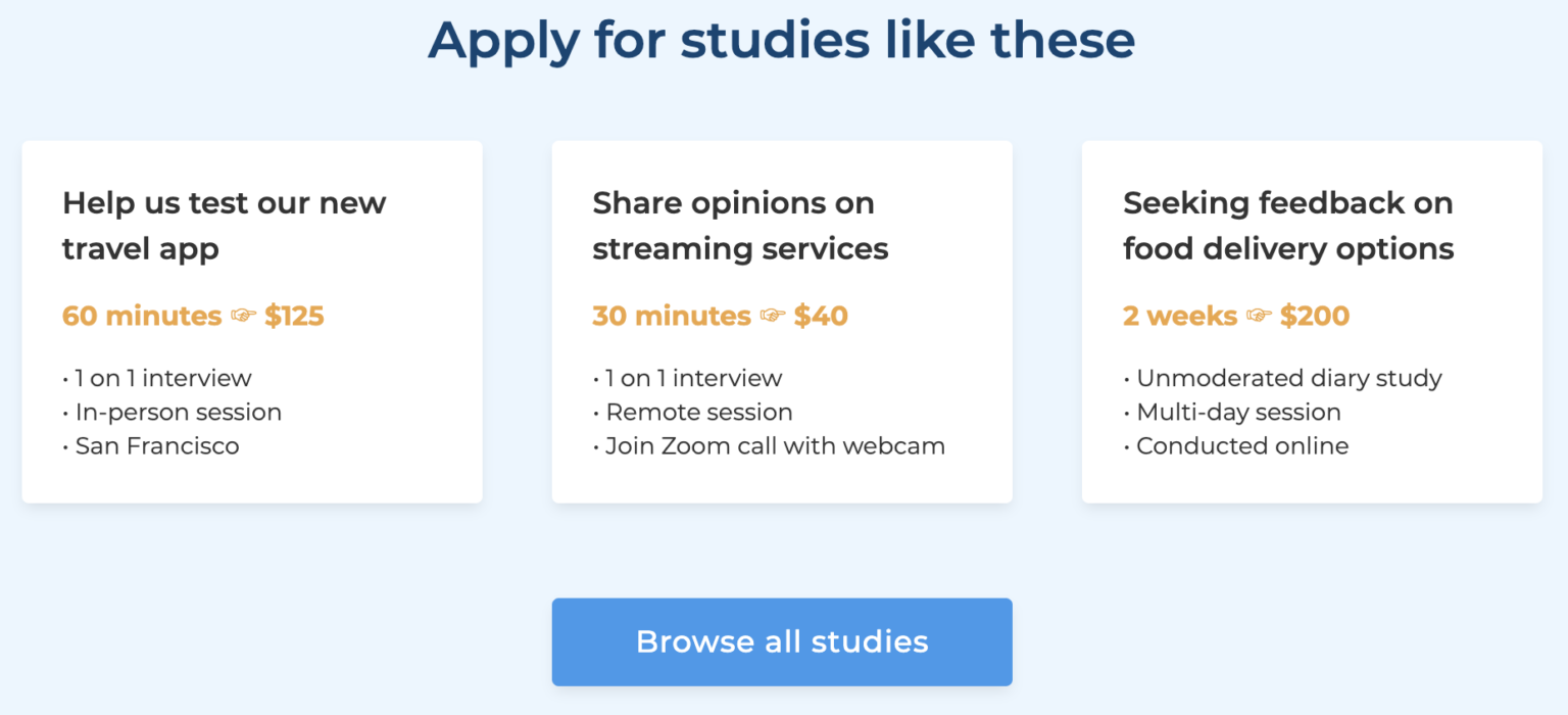User Interviews Review - Make $50 To $100 An Hour Sharing Your Opinion