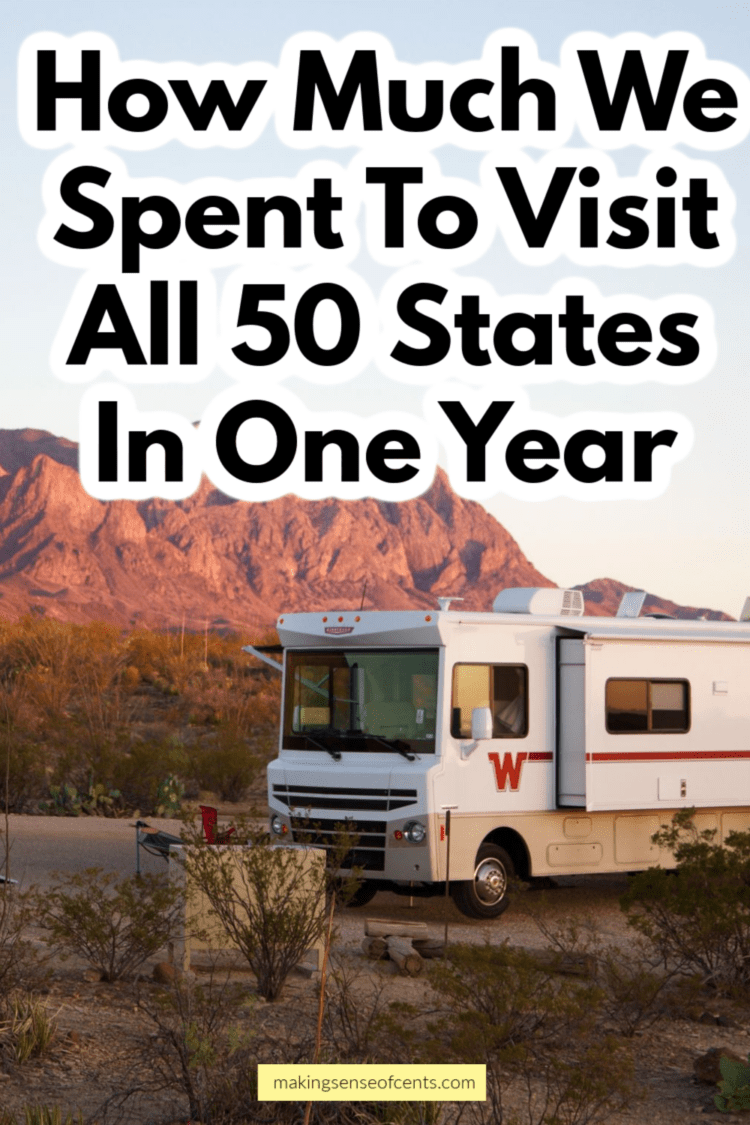 How Much I Spent To Visit All 50 States In One Year